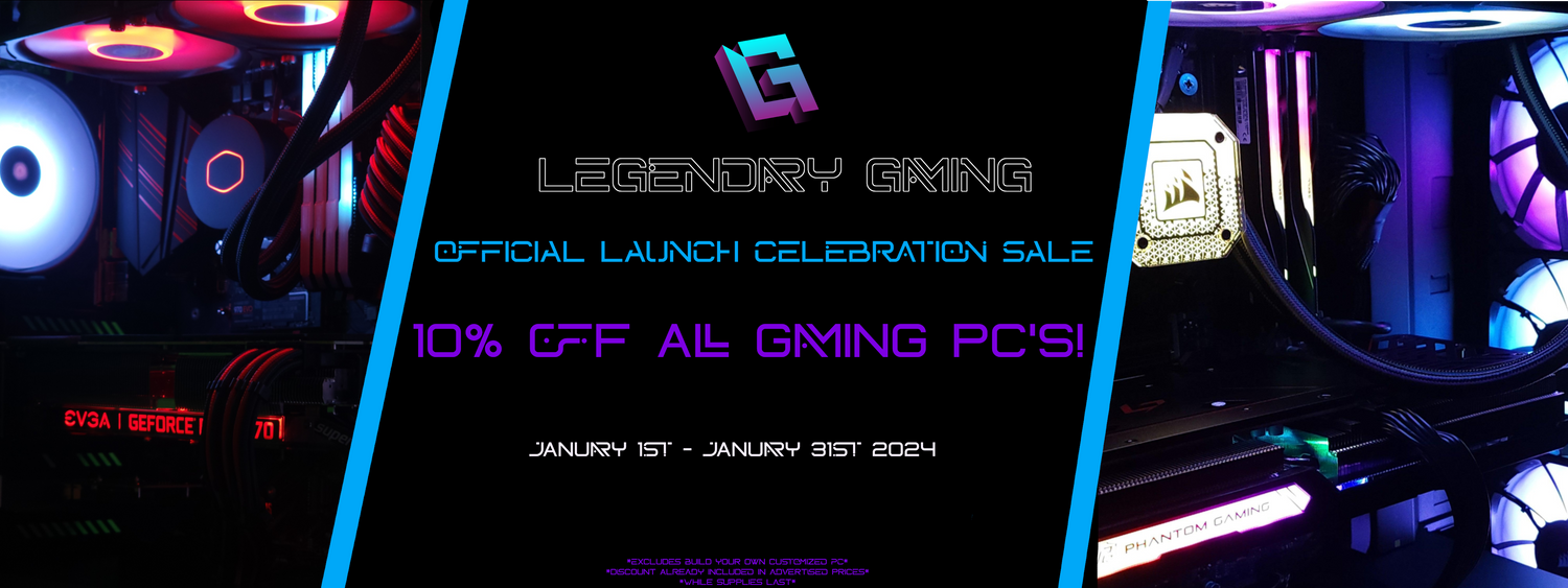 Legendary Gaming - The Best Custom Gaming PC's & Peripherals